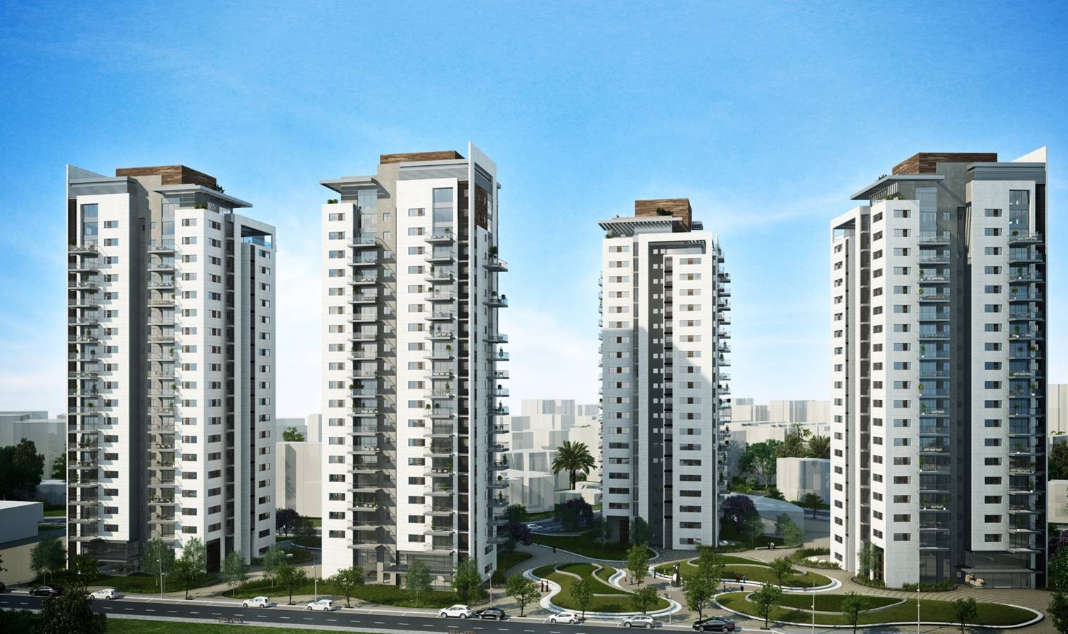 New project "Newe Avivim" in Netanya • Real Estate In Israel